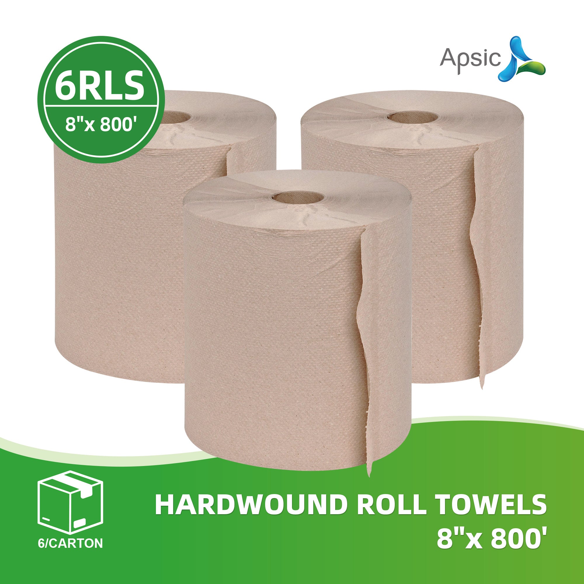 Dispenser Roll Towels 8" x 800' – Commercial Paper Towels for Café ...